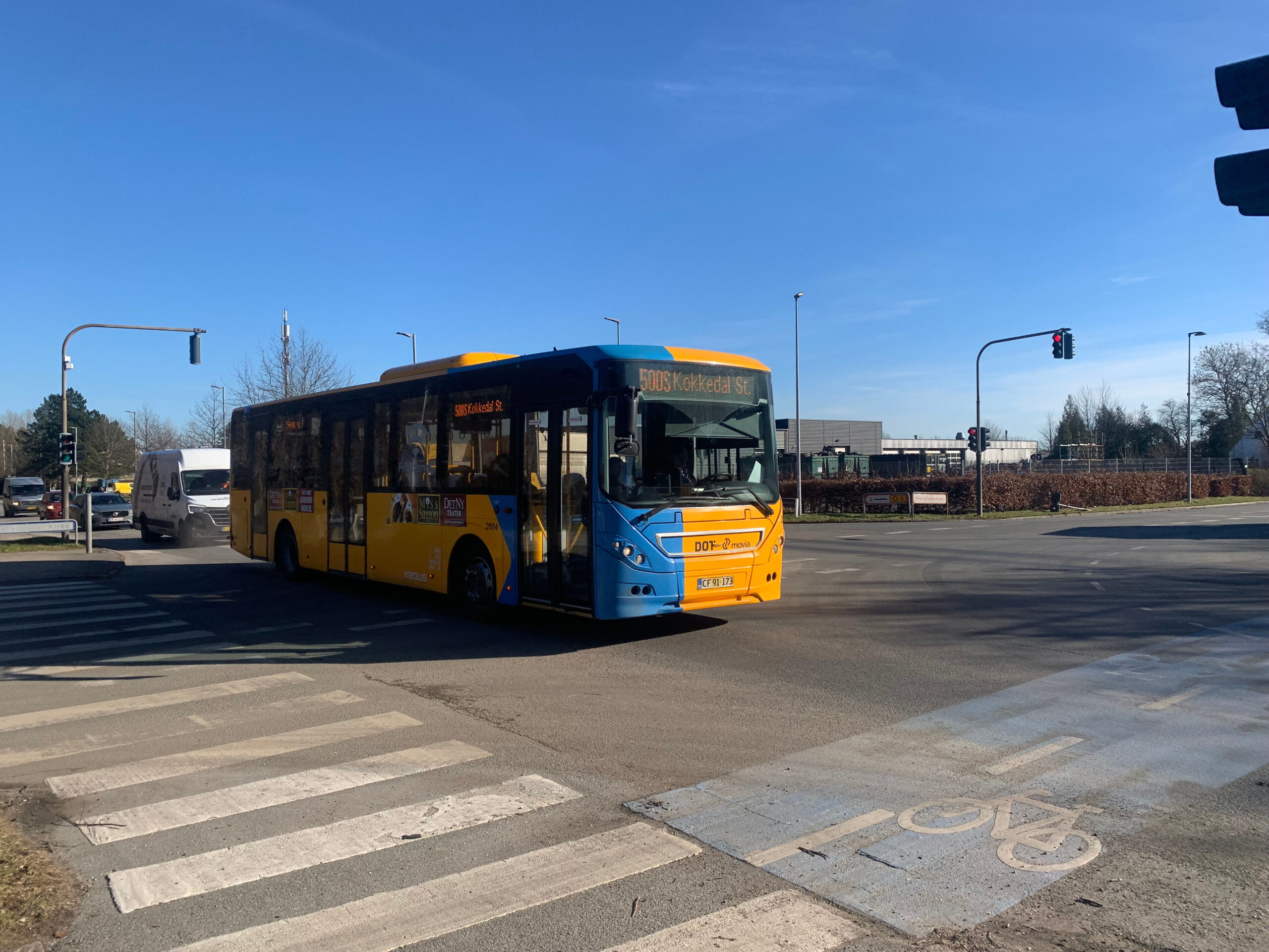 Voorrang voor de bus: Deense proeftuin gelanceerd - Technolution Move